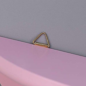 Operitacx Princess Bow Shelf Wood Floating Shelves Bowknot Shaped Wall Shelves Flower Pot Wall Rack Planter Display Holder for Bedroom Nursery Living Room Wall Decor Semi Circle Wall Shelf