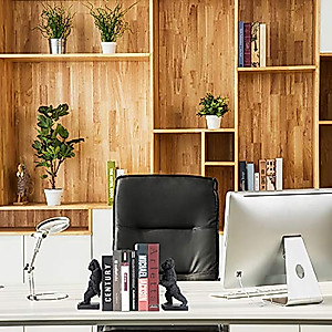 Set of 2 Polyresin Kingkong Bookend,Art bookend, Homedecor for Kids, Birthday Gift (Black)