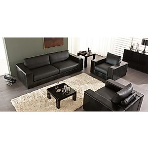 Vinyl Leather Fabric Crocodile Pattern Marine Waterproof Material 36" L×54" W Marine Vinyl Synthetic Leather Sheets 0.5mm Thick for Upholstery Crafts, Automotive/Boat, Cushion, DIY Sewing - Black