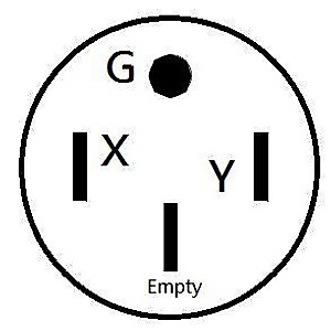 Parkworld 60424 RV Adapter Cord 50 Amp 14-50P Male Right Angle to 30 Amp L6-30R Locking Connector Female (1.5FT)