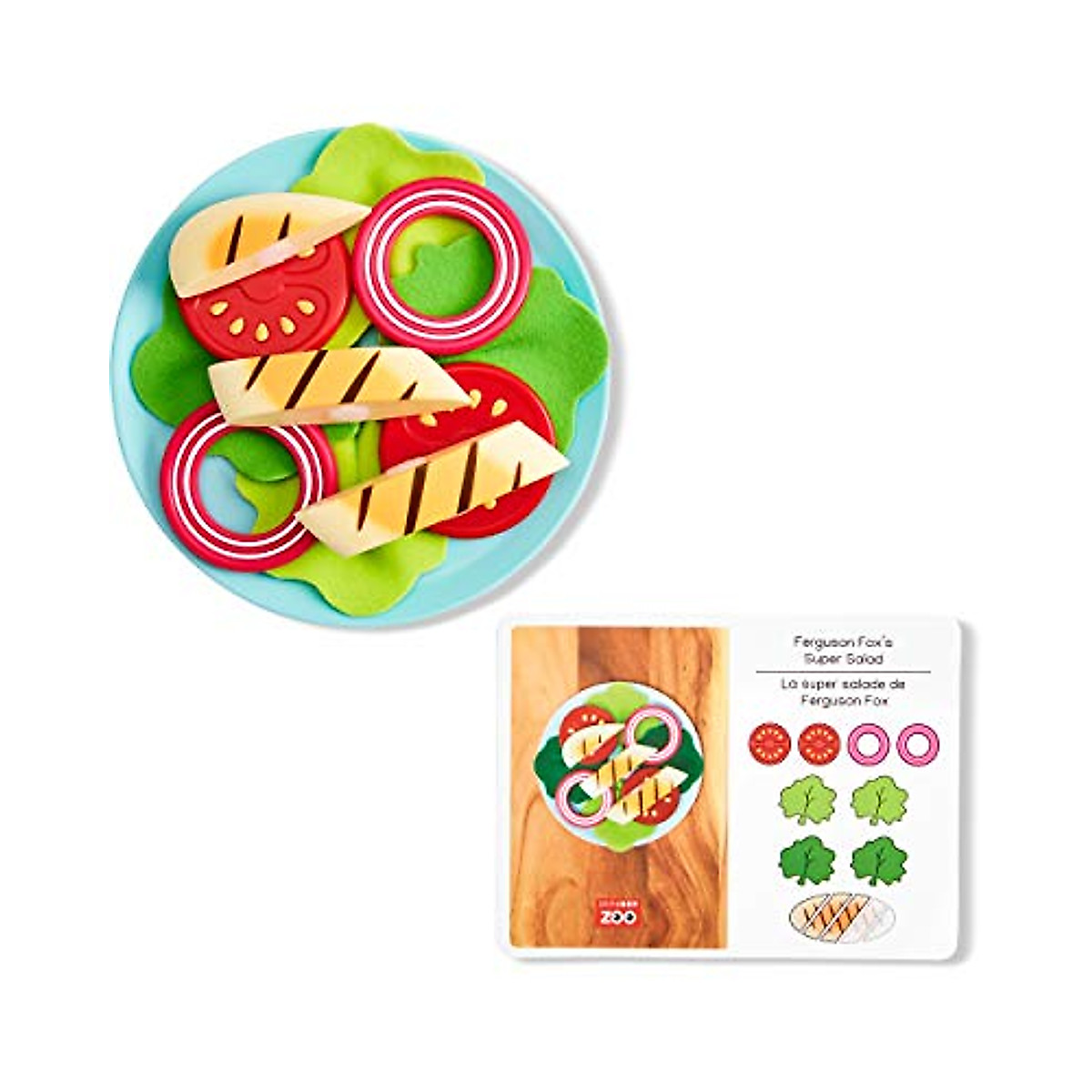 Skip Hop Play Food Set, Zoo Little Chef Meal Kit