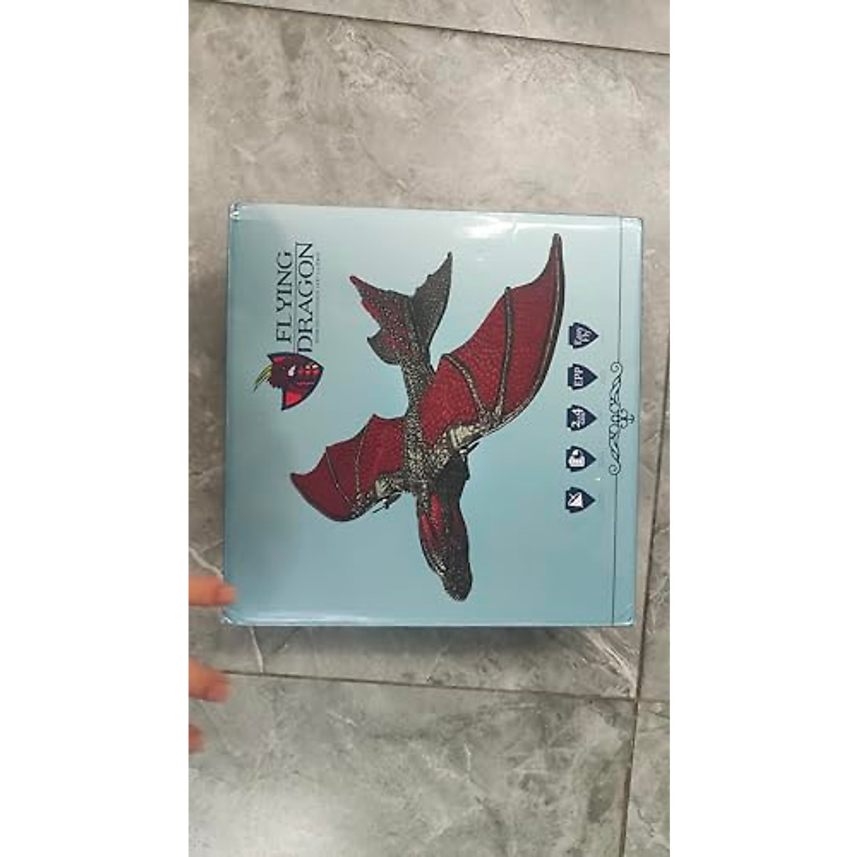 Mostop RC Plane 2.4Ghz Remote Control Airplane Flying Bird Dragon Plane with 2 Batteries & 6-Axis Gyro Stabilizer, RTF Easy to Fly RC Glider for Beginners Adults Kids Boys…