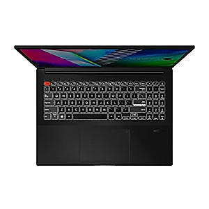 ASUS VivoBook Pro 16X OLED Slim Laptop, 16" WQUXGA 16:10 Display, AMD Ryzen 7 5800H CPU, NVIDIA GeForce RTX 3050 Ti, 16GB RAM, 1TB SSD, Windows 11 Home, 0°Black, M7600QE-DB74