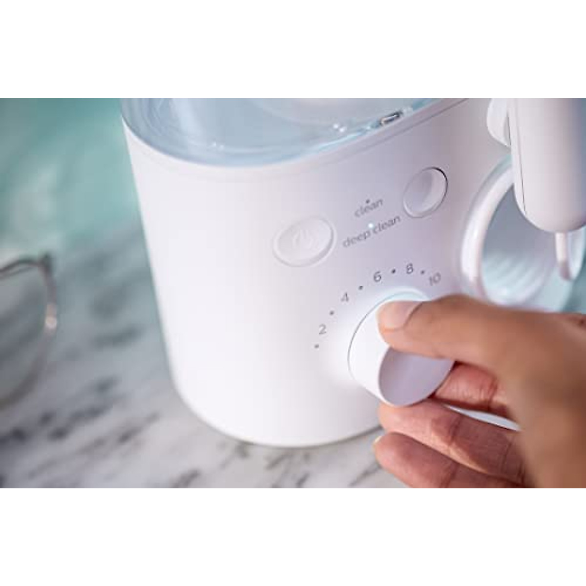 Philips Sonicare Power Flosser 5000, White, Frustration Free Packaging, HX3811/20