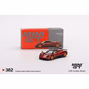 Pagani Zonda F Rosso Dubai 1/64 Diecast Model Car by True Scale Miniatures MGT00382