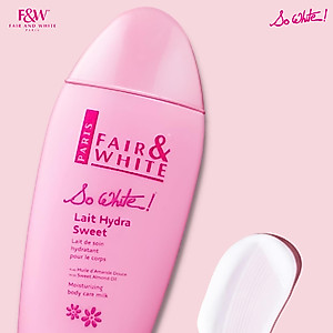 FAIR & WHITE So White, Skin Brightening Lotion - 500 ml / 17.6 Fl oz - Daily Moisturizing Body Lotion