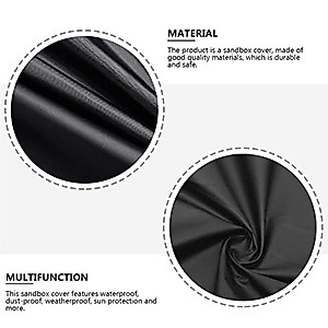 YARNOW Kids Toys Home Bath Childrens Hot Pool Rain Proof Hexagon, Shield Toys, Sunshade Tub with Wind- and Protector Sand Furniture Garden Small Tool Cover, Canopy Outdoor Toys