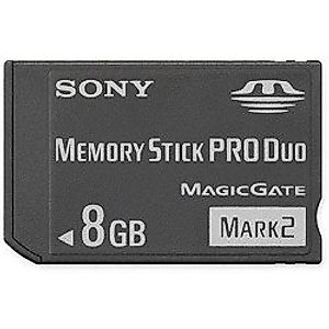Sony 8 GB Memory Stick PRO Duo Flash Memory Card MSMT8G