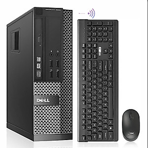 Dell OptiPlex 9020 Desktop Computers i7-4790 3.6GHz,32GB Ram 512GB M.2 NVMe SSD+128GB SSD,AC8260 Built-in WiFi Ready,Refurbished Computer,Dual Monitor Support,HDMI Windows 10 Pro(Renewed)