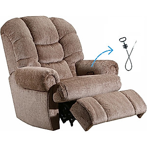 KUANYUOO Recliner Sofa and Reclined Chair Replacement Cable D Handle Pull Type, O-Shaped End,Total Cable Length(Include Handle):27inch,Exposed Cable Length:2.5inch DASO-4, 2Pcs