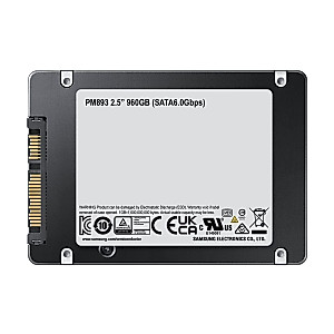 Samsung PM893 960 GB Solid State Drive - 2.5 Internal - SATA [SATA/600]