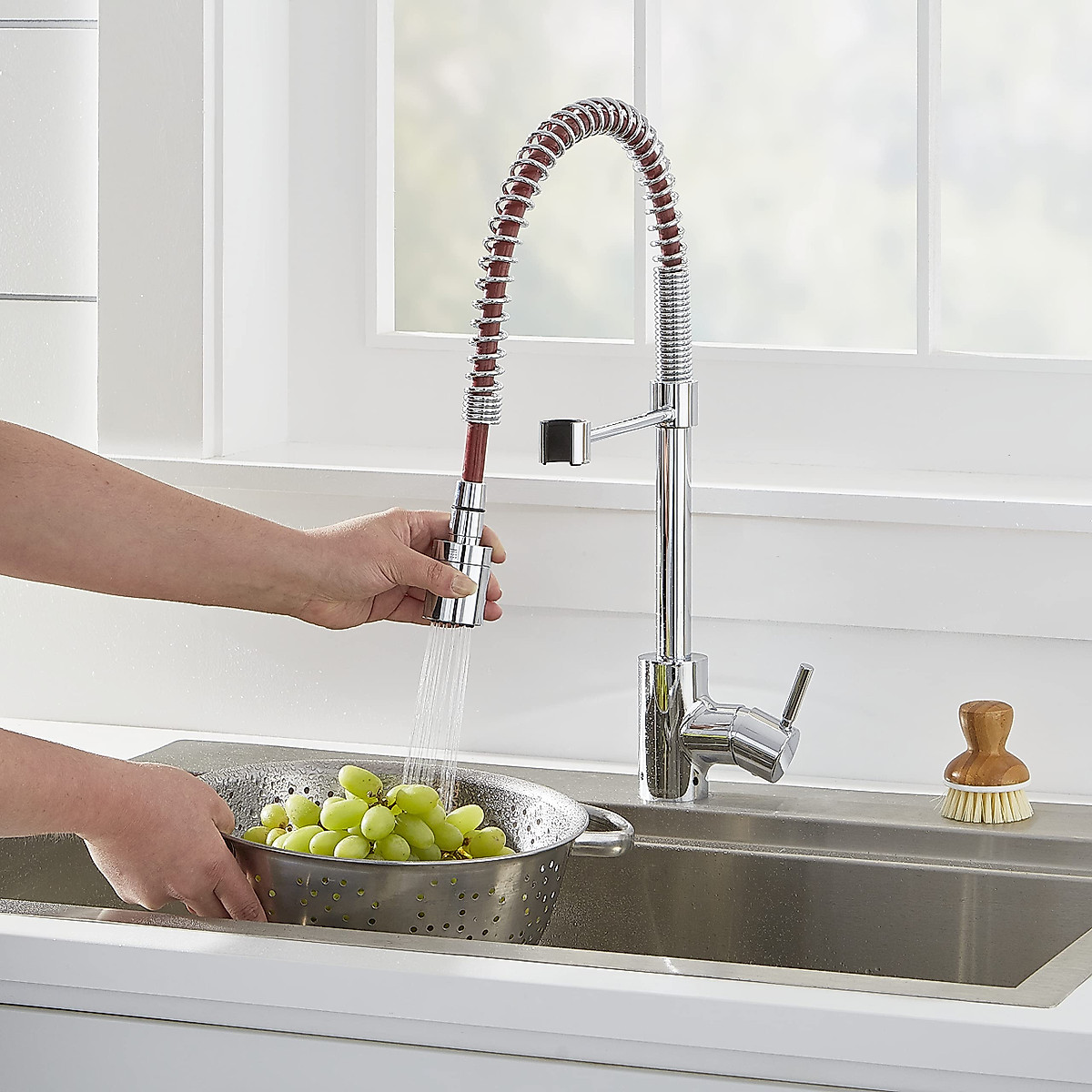 Gerber Plumbing The Foodie Single Handle Pre-Rinse Kitchen Faucet