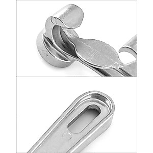 QWORK Barrel Opener, Aluminum, 8", Silver, for Home Industrial Use