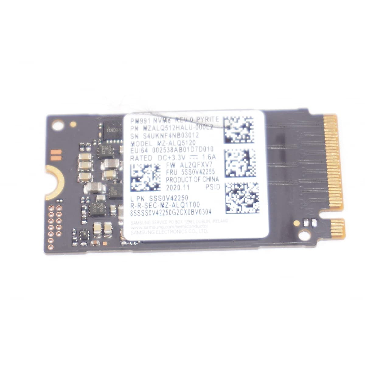 FMB-I Compatible with KBG40ZNT512G Replacement for 512G M.2 PCIe 2242 SSD Drive 81YK006XUS