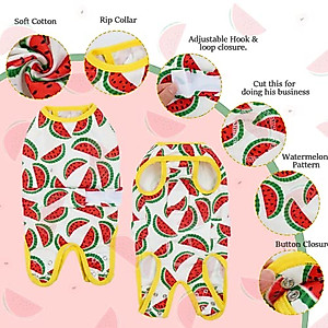 Bonaweite Dog Recovery Suit After Surgery, Pet Professional Surgical Shirt for Male Female Dogs Abdominal Wounds Bandage, Substitute E-Collar & Cone, Post-Operative Puppy Cat Onesies Snugly Vest