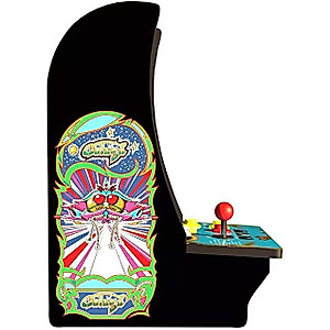 Arcade1Up 5-Game Micro Player Mini Arcade Machine: Galaga 88 Video Game – Fully Playable Electronic Games - Color Display – Speaker – Volume Button