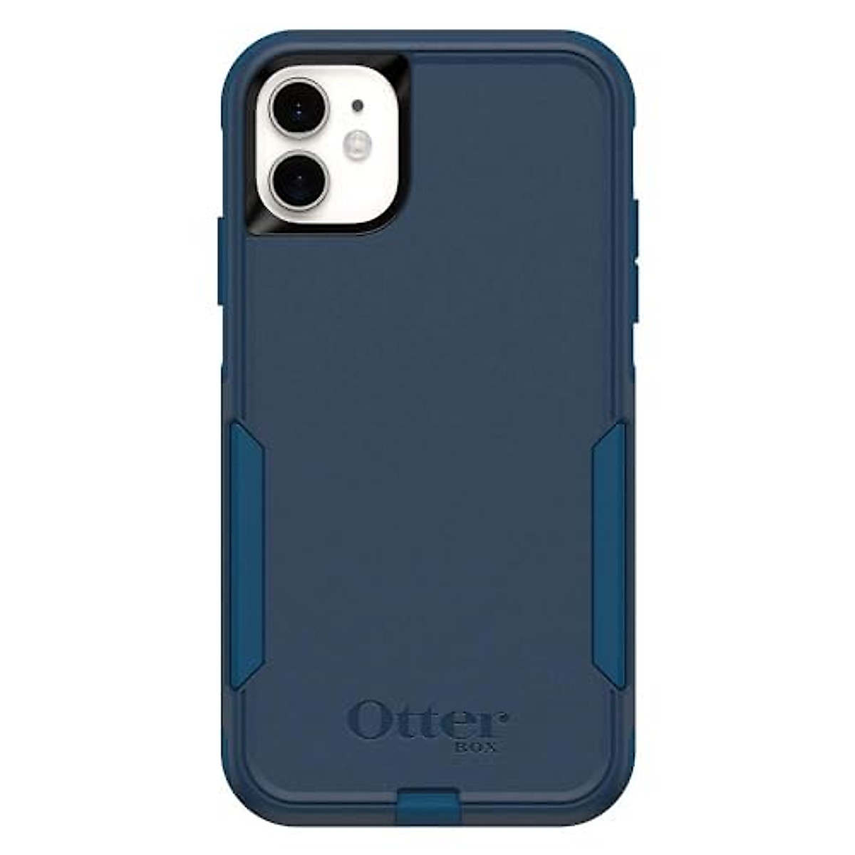 OtterBox iPhone 11 Commuter Series Case - BESPOKE WAY (BLAZER BLUE/STORMY SEAS BLUE), slim & tough, pocket-friendly, with port protection
