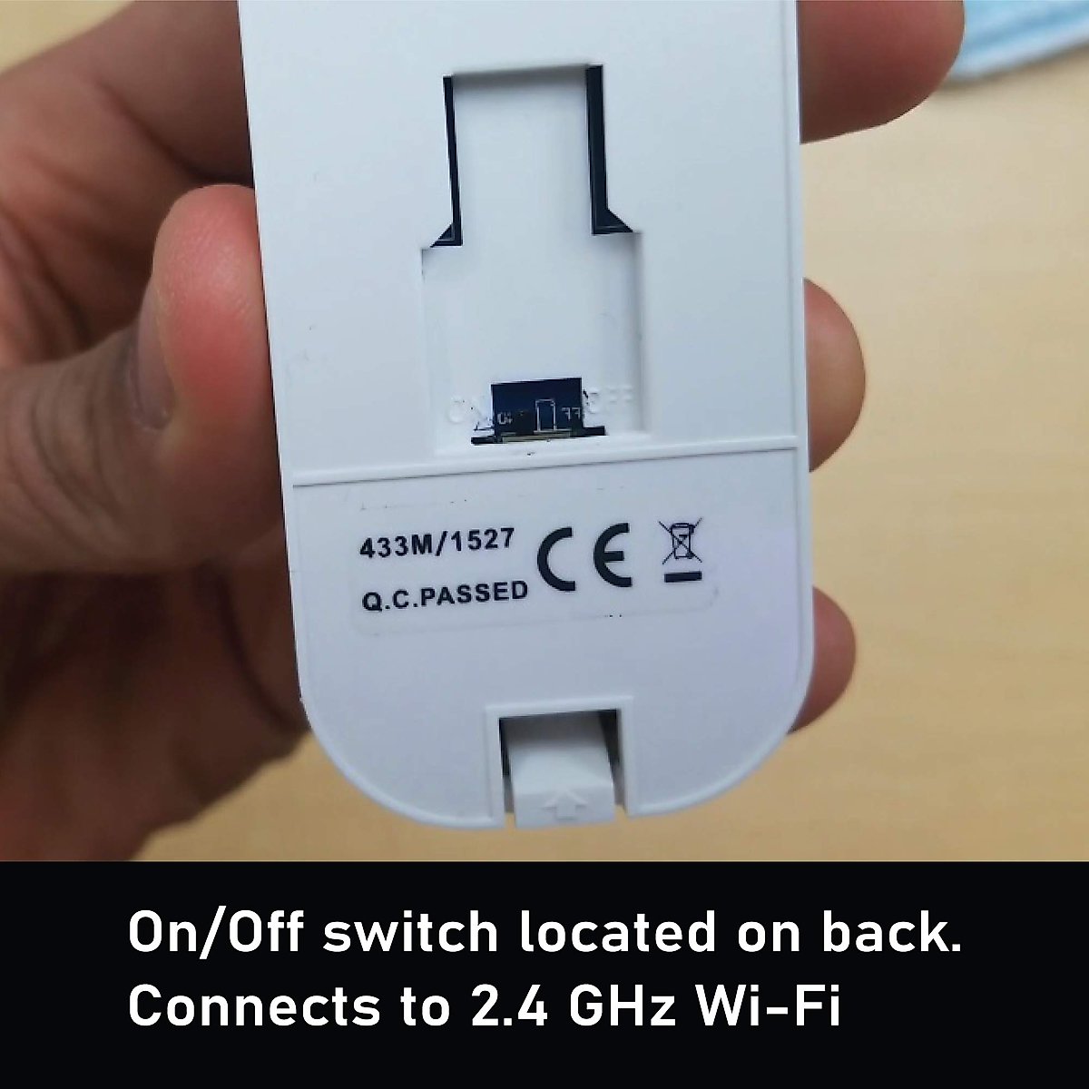 【OSI (Gen 1) Alarm Wireless PIR Motion Sensor】 Accessory for OSI DIY Home Wi-Fi Alarm Kit, Wi-Fi Wireless PIR Motion Sensor