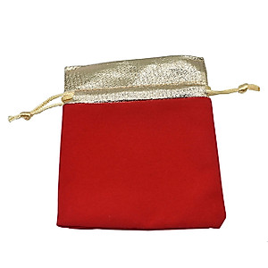 KAOYOO 25pcs 4.7"x5.9"/12cmx15cm Drawstring Velvet Gift Bags for Wedding,Birthdays,Christmas, Jewelry Packing