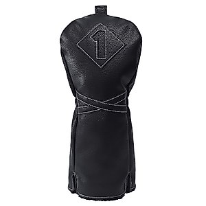 Izzo Premium Driver Headcover, Black