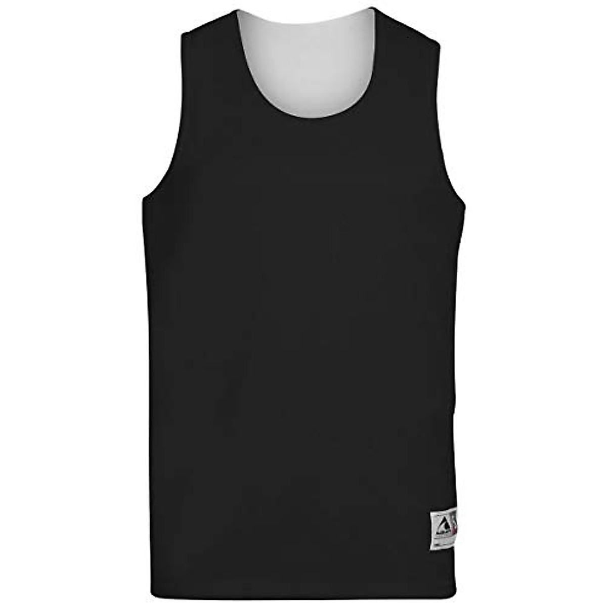 Augusta Sportswear mens Augusta Reversible Wicking Tank Sleeveless, Black/White, Large US