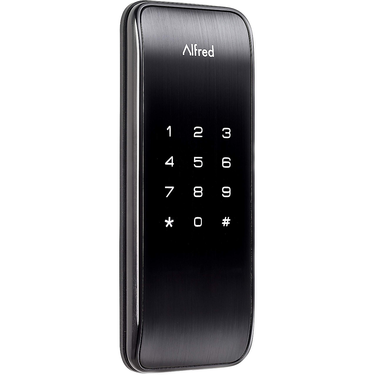 Alfred DB2 Smart Door Lock Deadbolt Touchscreen Keypad, Pin Code + Bluetooth, Up-to 20 Pin Codes (Black)
