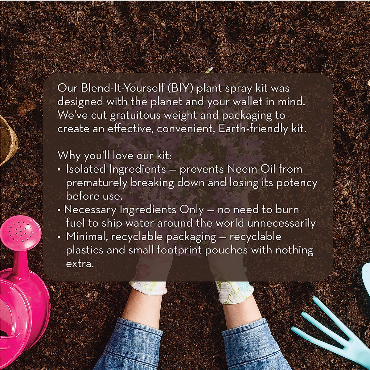 Refill Kit for Emily's Naturals Neem Oil Plant Spray - Makes 48oz - Spray Bottle Not Included