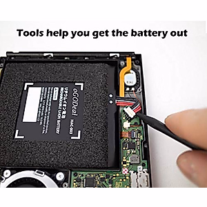 oGoDeal HAC-003 Battery Replacement Compatible for Nintendo Switch 2017 Game Console HAC-001 Internal Upgrade 4310mAh Battery with DIY Repair Tool Kit