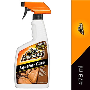 Car Leather Care Spray by Armor All, Leather Cleaner and Protectant for Cars, Trucks and Motorcycles, 16 Fl Oz