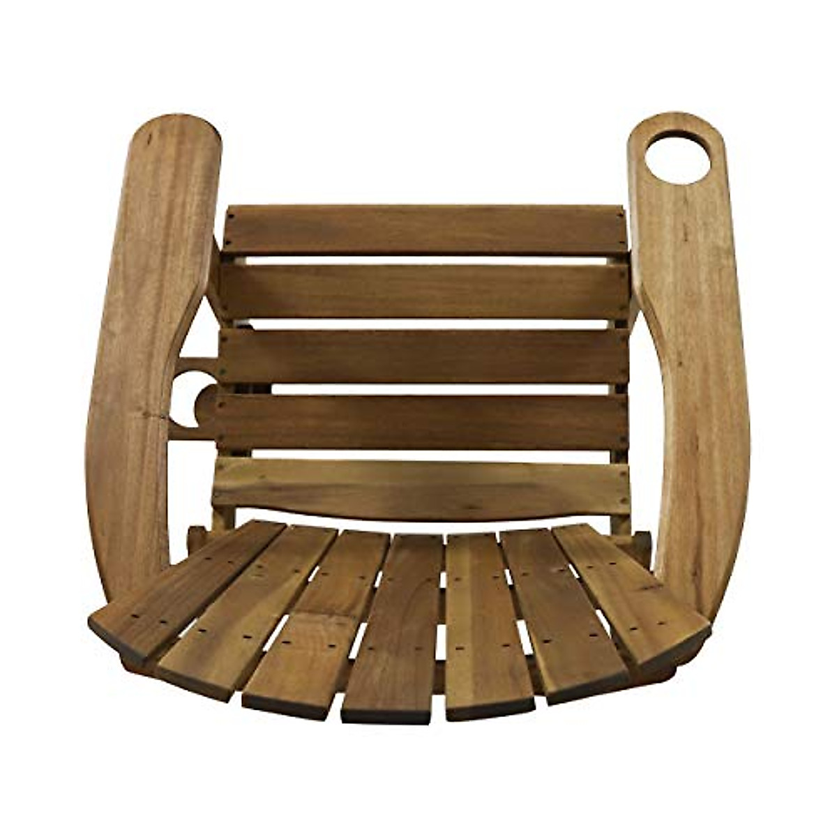 Christopher Knight Home Crystal Outdoor Acacia Wood Folding Adirondack Chairs (Set of 2), Natural
