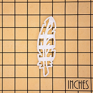 Feather cookie cutter, 1 piece - Bakerlogy