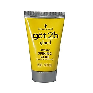 Schwarzkopf got2b Glued Styling Spiking Glue 1.25 oz (Pack of 4)