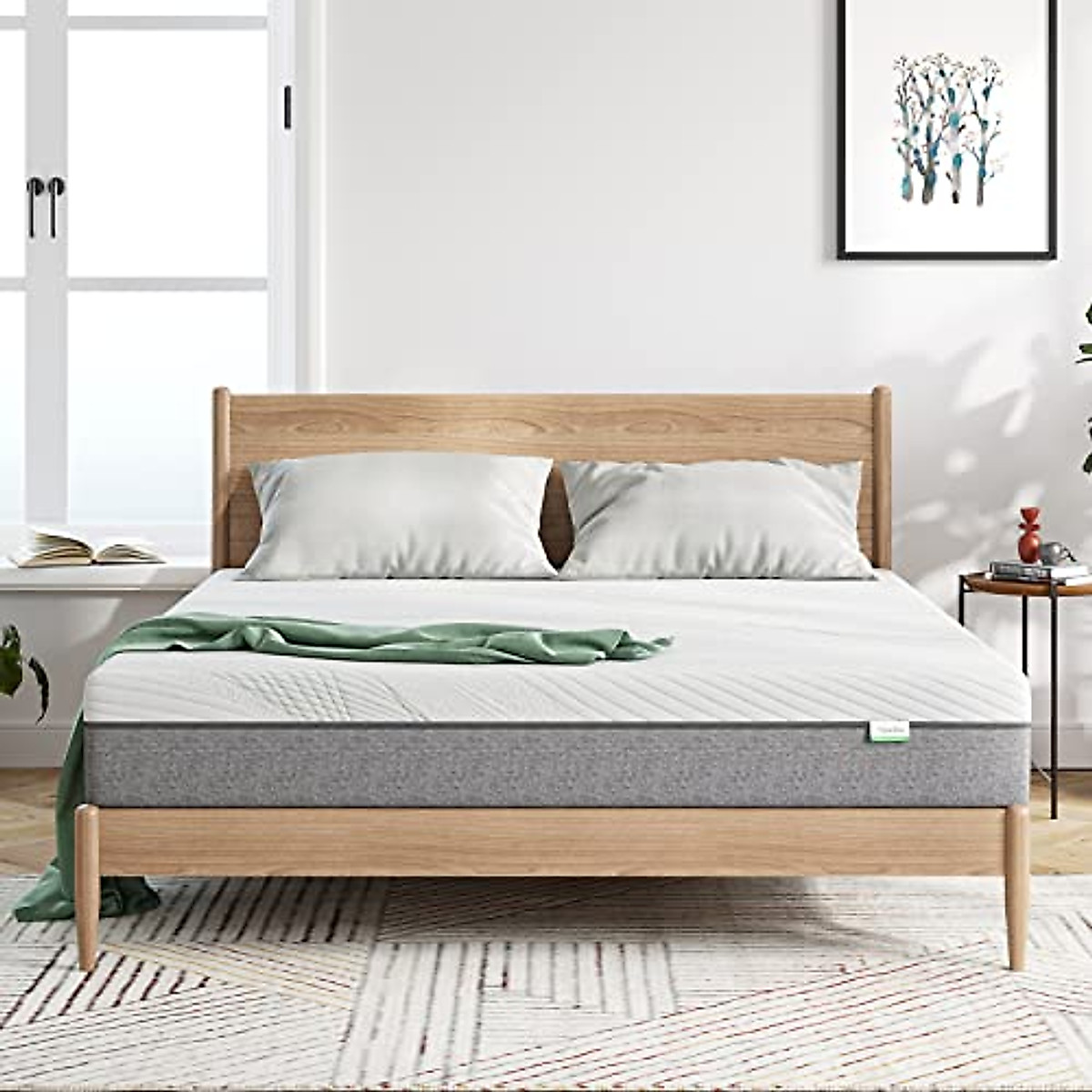 Novilla King Size Mattress, 12-Inch Gel Memory Foam Mattress for Good Sleep, Pressure Relieving, Matrress-in-a-Box, CertiPUR-US Certified, Medium Plush