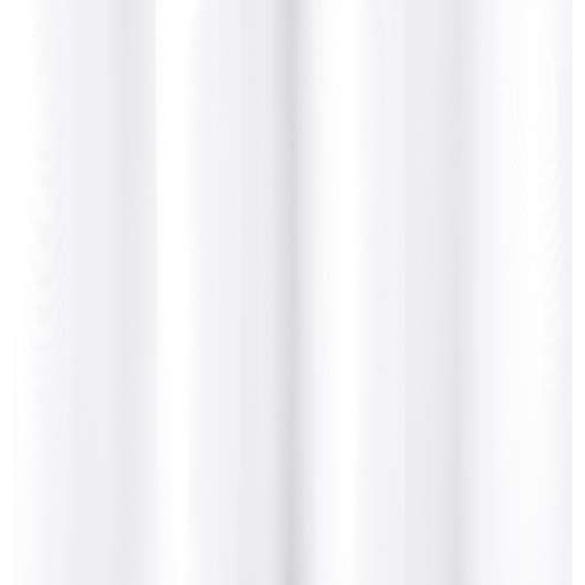 Amazon Basics Room Darkening Blackout Window Curtains with Grommets - 52 x 84-Inch, White, 2 Panels