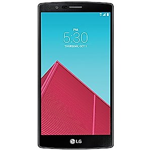 LG G4 US991 Unlocked Smartphone with 32GB Internal Memory, 16 MP Camera and 5.5-Inch IPS Quantum Display for GSM and CDMA (Black Leather)
