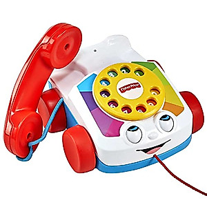 Fisher-Price Pull-Along Basics Gift Set, 3 classic pull toys for infants and toddlers ages 12 months and older