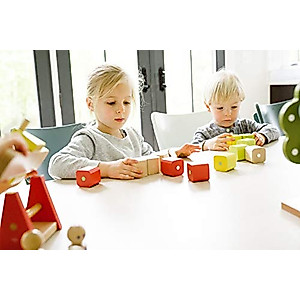 Tegu 15 Piece Magnetic Baby’s First Building Blocks, Tints