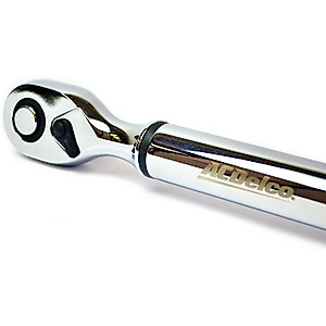 ACDelco Tools ARM321-6A 3/4" Heavy Duty Torque Wrench with LED Flash Notification - ISO 6001 Standards with Certificate of Calibration