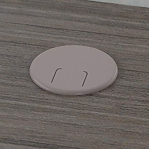 Bush Furniture Commerce 60W Office Desk with 2 Drawer Lateral File Cabinet and Bookcase