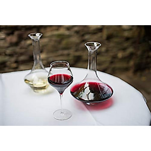 Luigi Bormioli Supermo 22 oz Burgundy Red Wine Glasses, 2 Count (Pack of 1), Clear