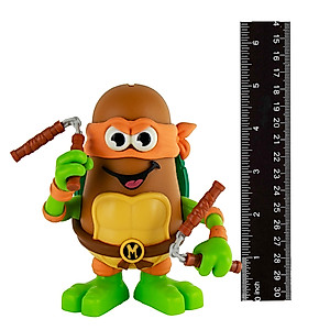 Poptaters Teenage Mutant Ninja Turtles Includes 1 Character, Michelangelo or Raphael, 12 Removable, Interchangeable Facial and Body Parts Including one Surprise Potato Head Original Piece! Ages 8+