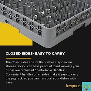 SET of 3 Commercial Restaurant Dishwasher Dish Washer Machine Cup Peg Tray Rack