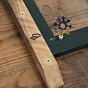 Generic Stainless Steel Snowflakes Multi Tool ,screwdriver,wrench