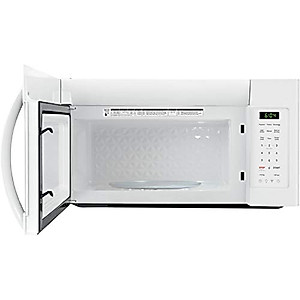 Frigidaire FFMV1846VW 30" White Over the Range Microwave with 1.8 cu. ft. Capacity, 1000 Cooking Watts, Child Lock and 300 CFM in White