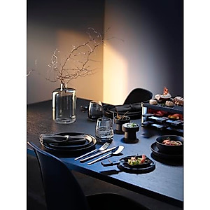 WMF Kineo Stainless Steel Cutlery Set for 6 People, 30 Pieces, Monobloc Knife, Polished Cromargan Cromargan Protect, Scratch-Resistant, Dishwasher Safe