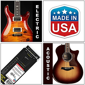 Guitar Fretboard Note Map Decals/Stickers for learning and Practicing Notes, Chords and Scales on Electric and Acoustic Guitar