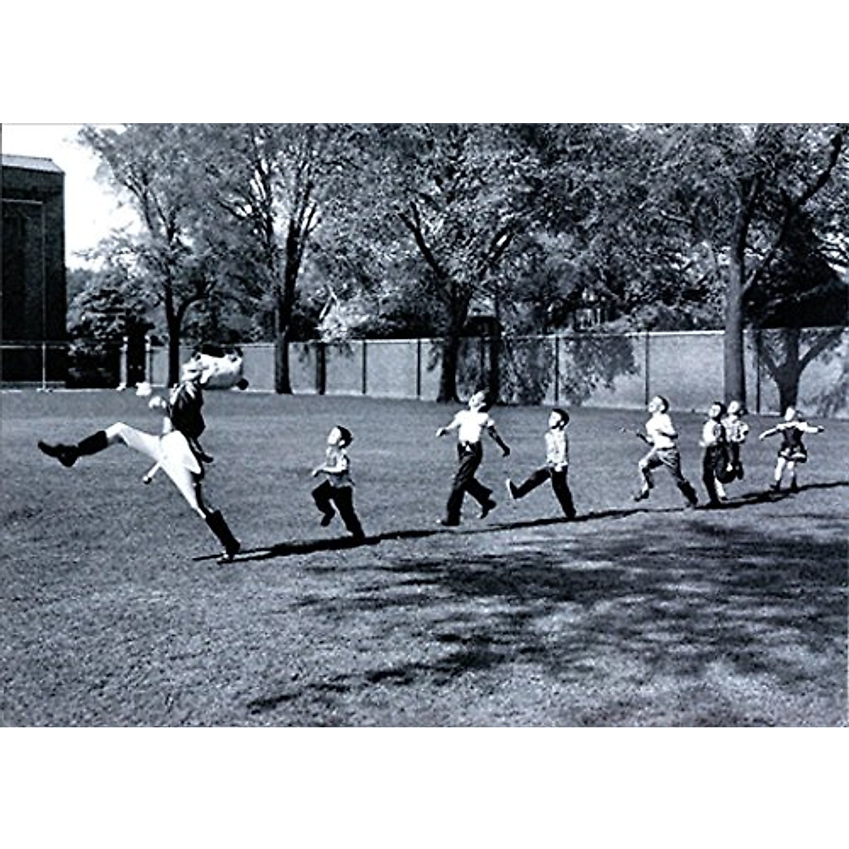 Drum Major Marching with Kids America Collection Birthday Card