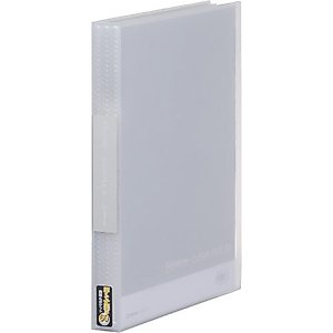 King Jim Simpleys 186-3TSP Clear File, A4, 60 Pockets, Transparent