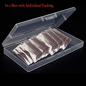 20 Pcs Hair Nets for Women Bun,Invisible Hair Nets Elastic Edge Mesh (Coffee)