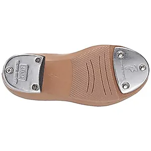 Bloch Girls Annie Tyette Dance Shoe, Brown Tan, 5 Toddler